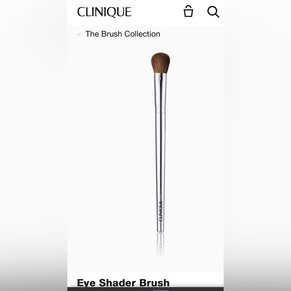 Clinique | Makeup | Clinique Eye Shader Brush New Eye Shadow Brush | Poshmark